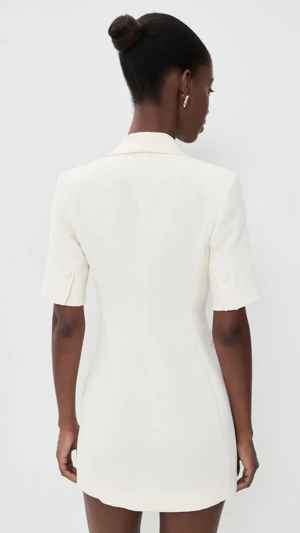 FLEUR DU MAL Short Sleeve Blazer Dress