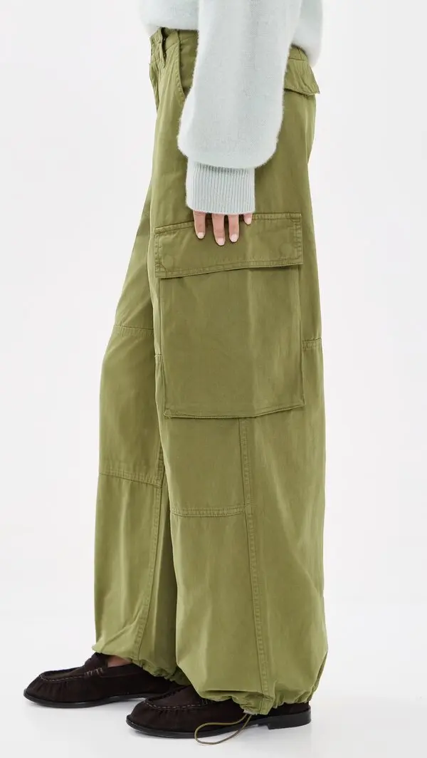PISTOLA Petra Drawstring Harem Cargo Pants