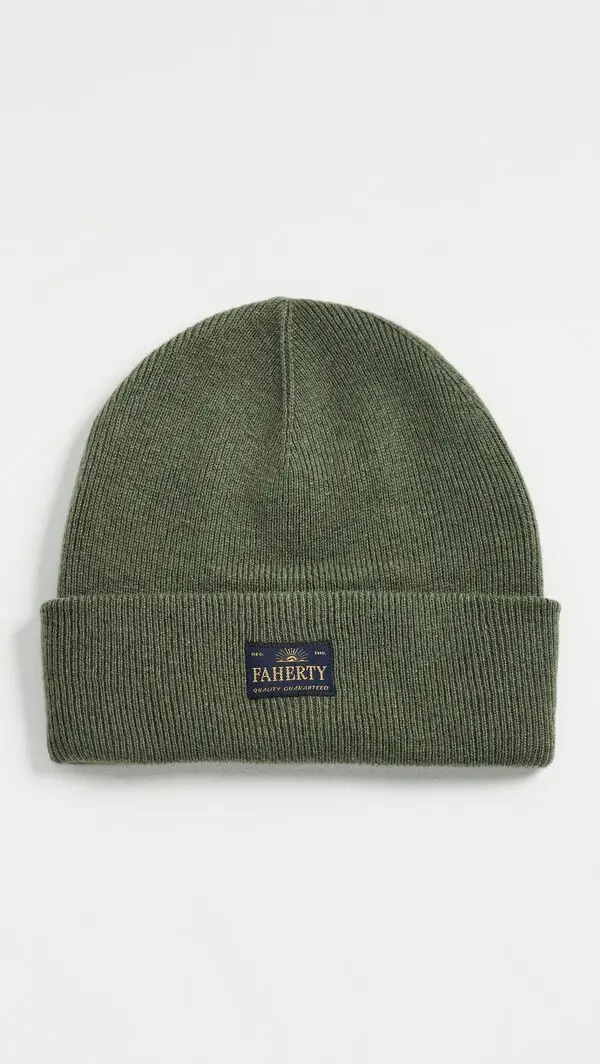Faherty Brand Merino Beanie