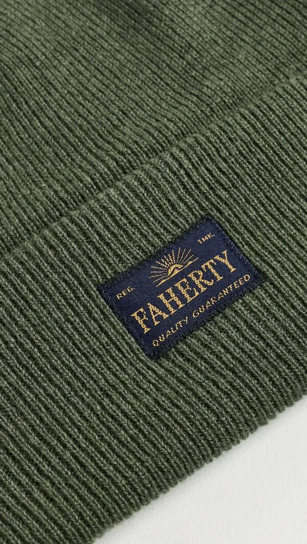 Faherty Brand Merino Beanie
