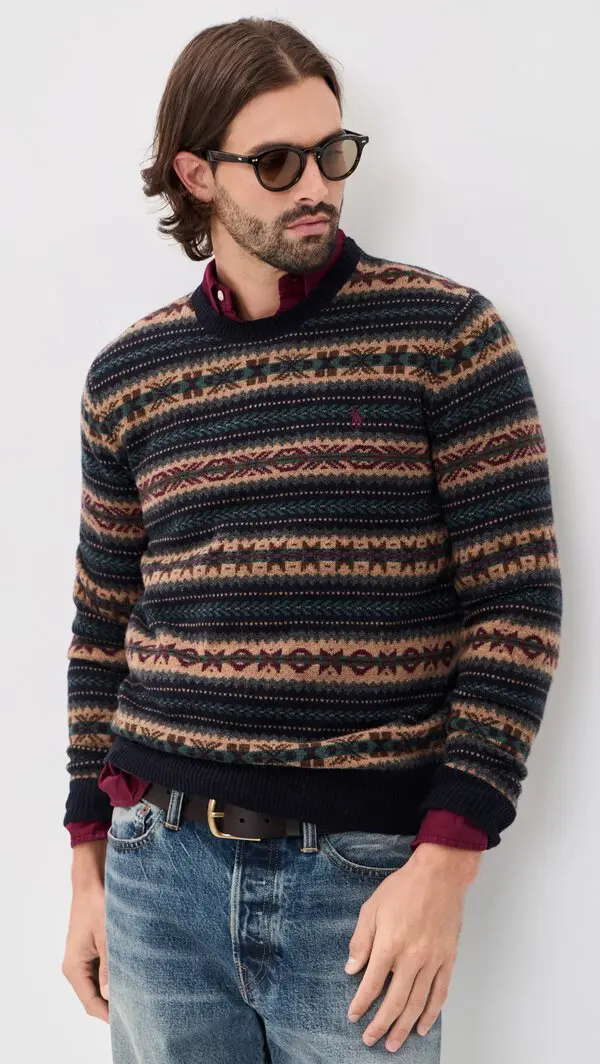 Polo Ralph Lauren Fair Isle Crew Neck Sweater