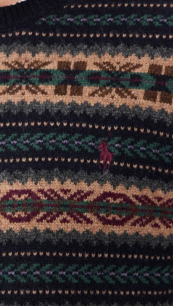 Polo Ralph Lauren Fair Isle Crew Neck Sweater