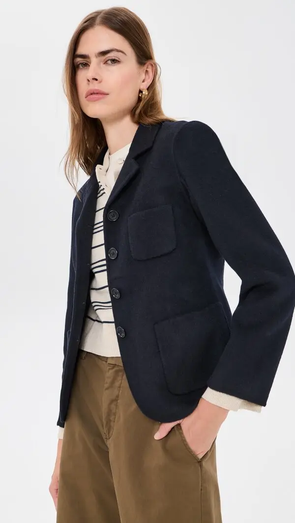 ALEX MILL Lexington Jacket In Double Face Wool