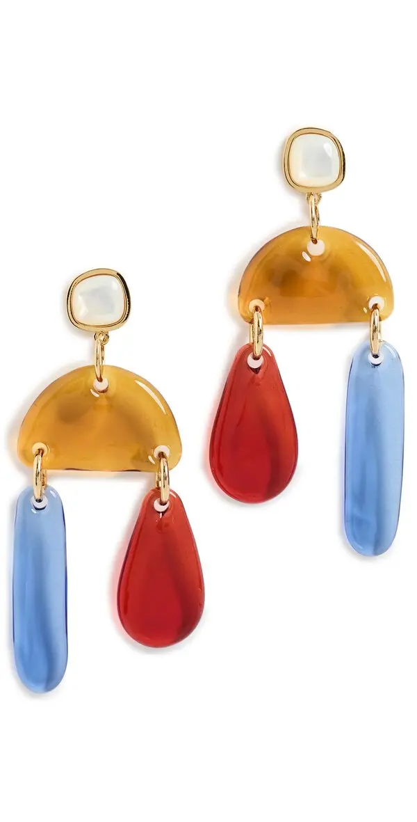 LIZZIE FORTUNATO Sun And Sea Earrings - Multi