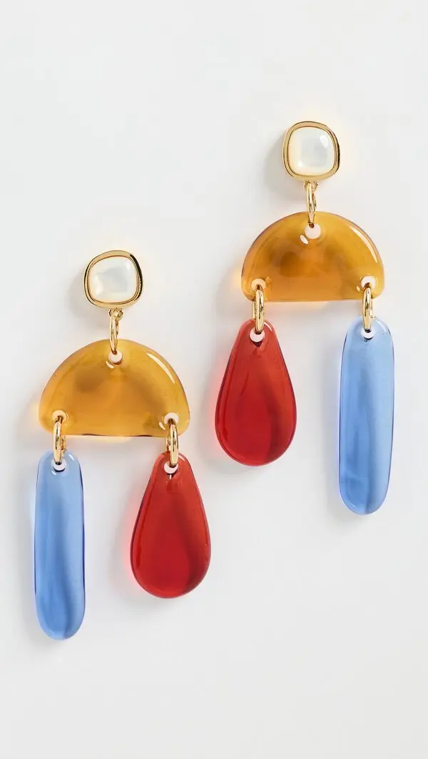 LIZZIE FORTUNATO Sun And Sea Earrings