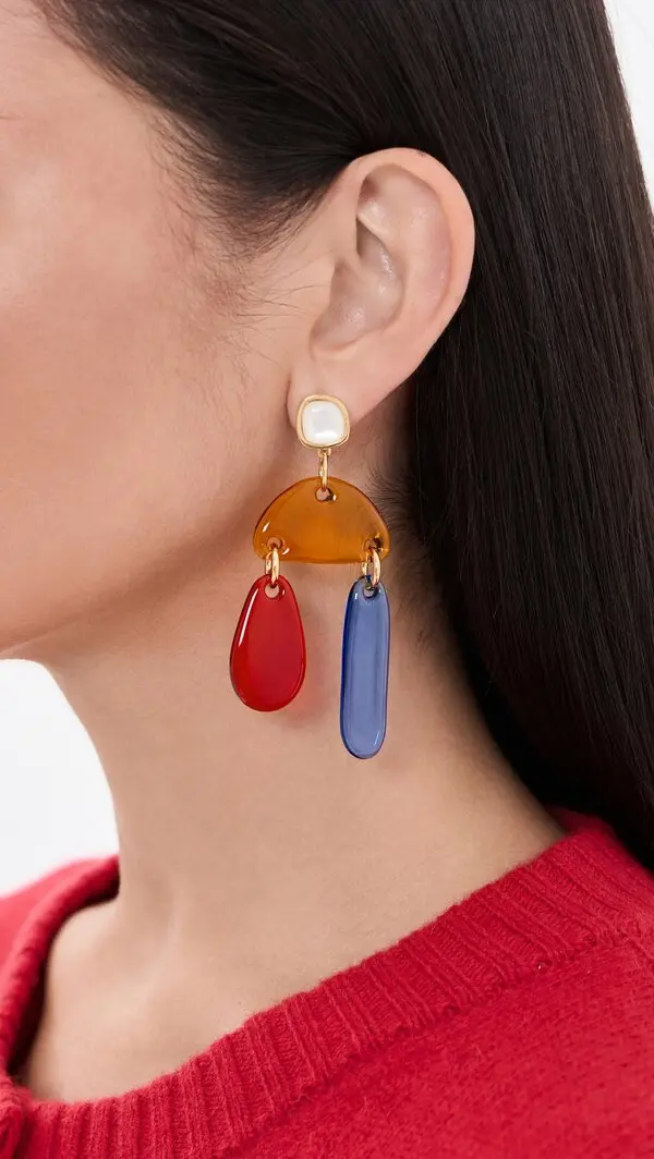 LIZZIE FORTUNATO Sun And Sea Earrings
