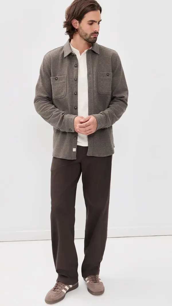 Marine Layer Pacifica Stretch Twill Overshirt