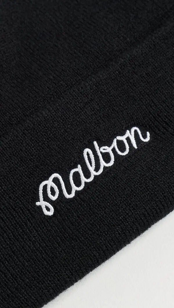 MALBON Script Beanie