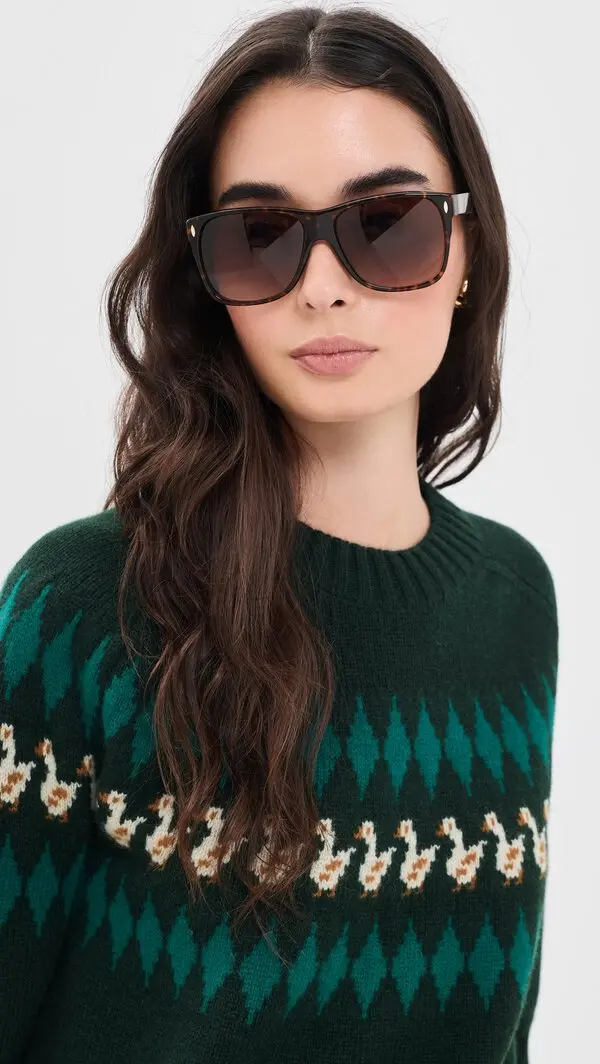 Tory Burch Square Sunglasses