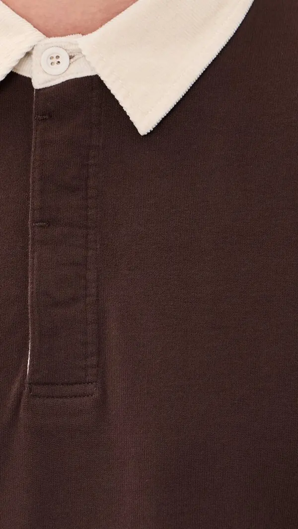 Marine Layer Sueded Rugby Polo