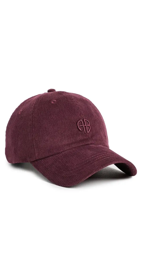 ANINE BING Jeremy Corduroy Baseball Cap