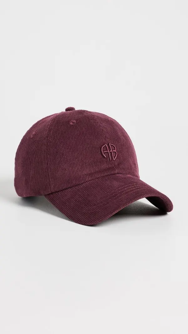 ANINE BING Jeremy Corduroy Baseball Cap