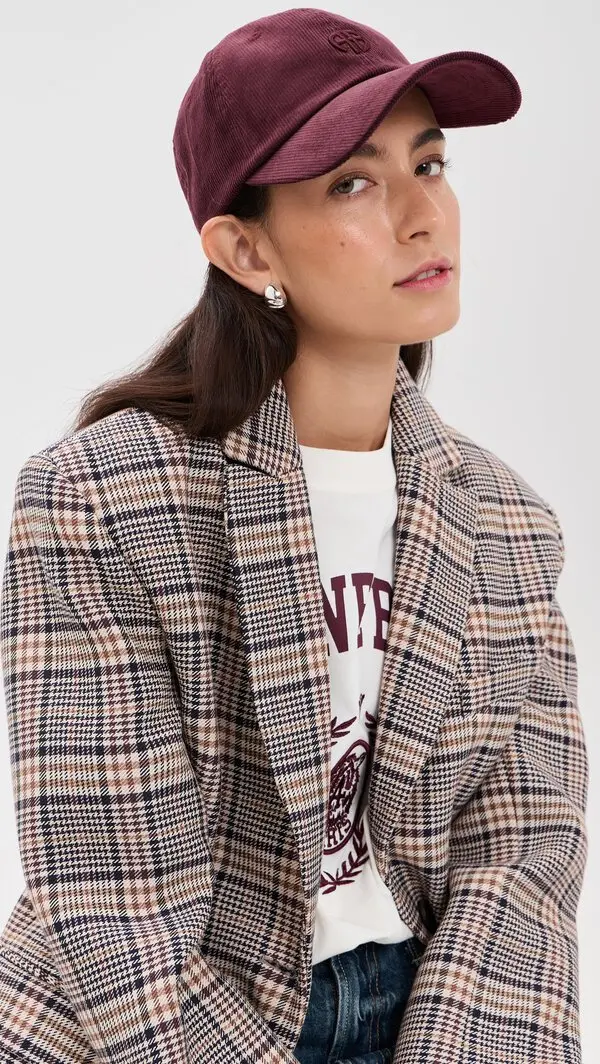 ANINE BING Jeremy Corduroy Baseball Cap