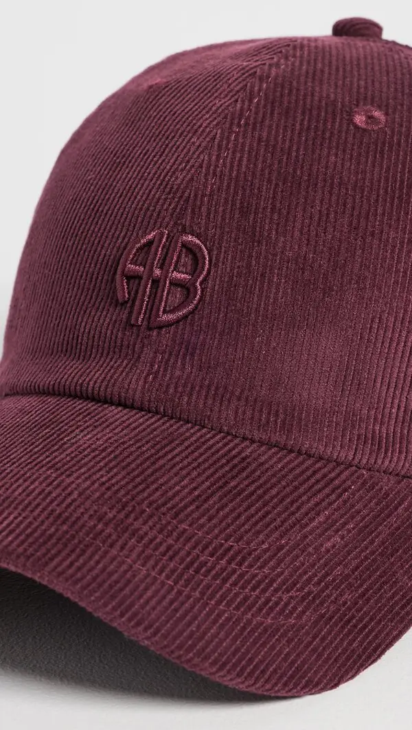 ANINE BING Jeremy Corduroy Baseball Cap