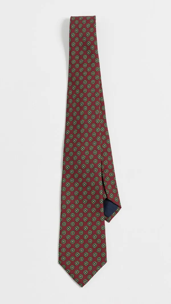 Polo Ralph Lauren Original Label Silk Foulard Neck Tie