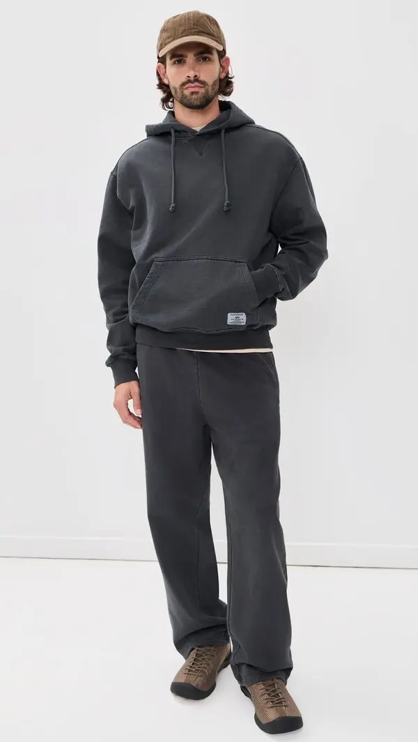 Alpha Industries Washed Essential Relaxed Fit Sweatpants