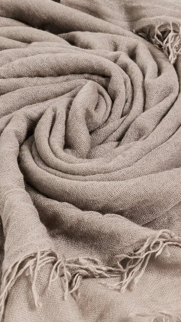 Chan Luu Featherweight Cashmere Scarf