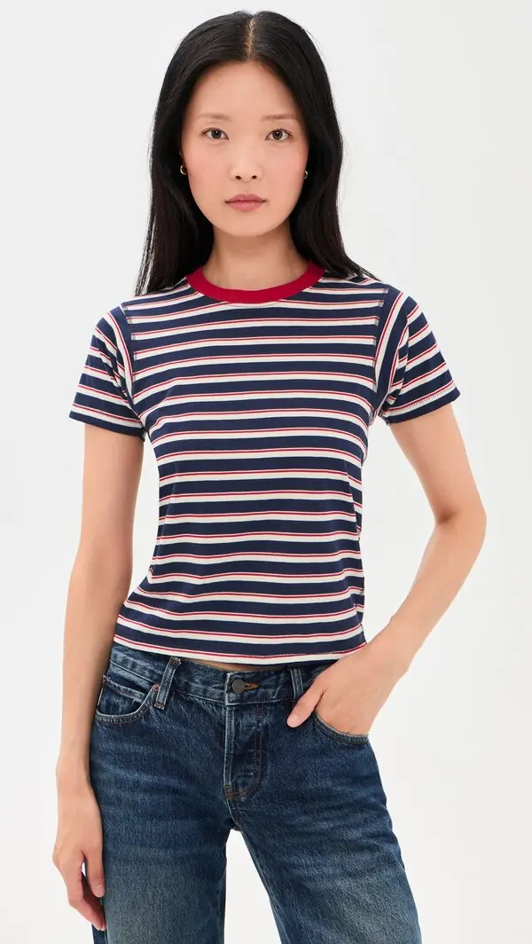 ASHER Amelia Stripe Tee