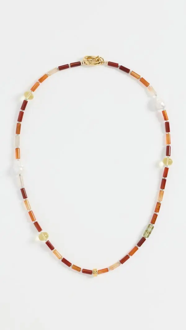 LIZZIE FORTUNATO Circo Necklace In Stone Fruit