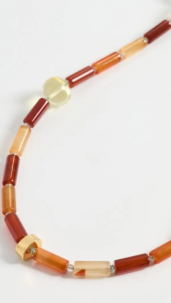 LIZZIE FORTUNATO Circo Necklace In Stone Fruit