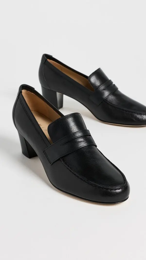 JAMIE HALLER The Heeled Penny Loafers
