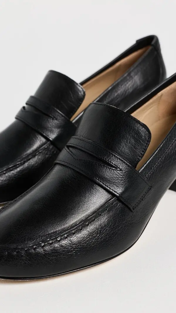 JAMIE HALLER The Heeled Penny Loafers