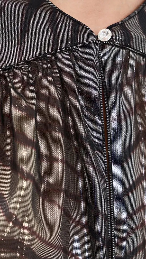 Isabel Marant Étoile Farali Gathered Silk Blouse