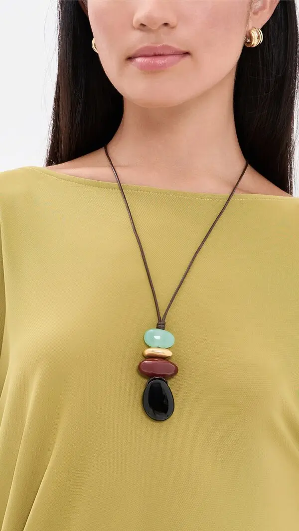 LIZZIE FORTUNATO Museo Cord Ii Necklace