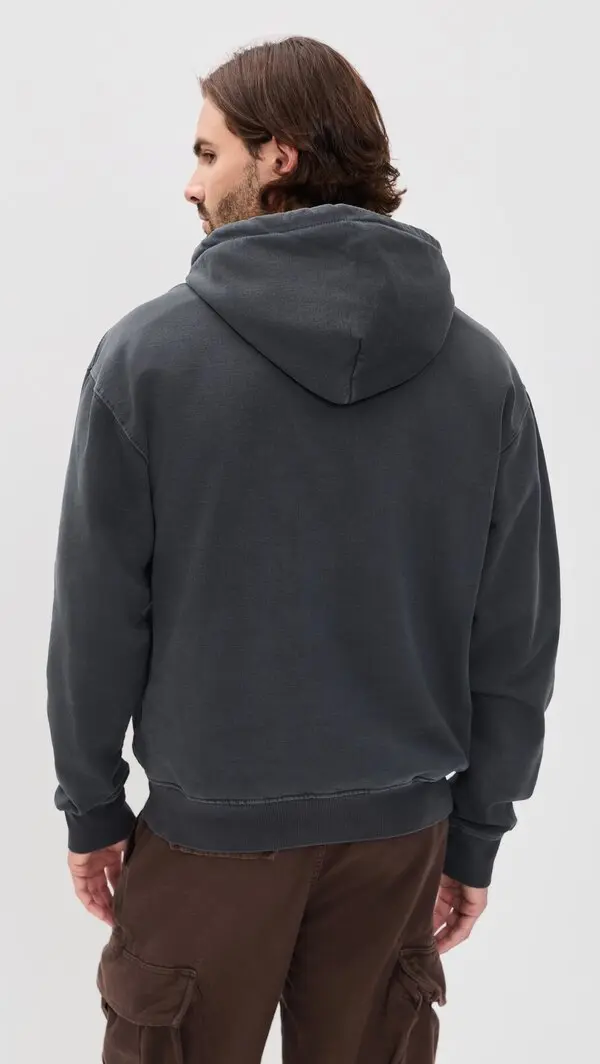 Alpha Industries Washed Essential Hoodie Relaxed Fit Sweatshirt