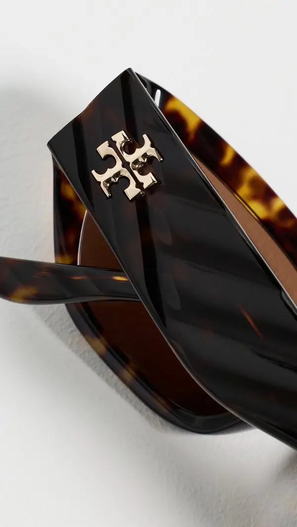 Tory Burch Oval Sunglasses