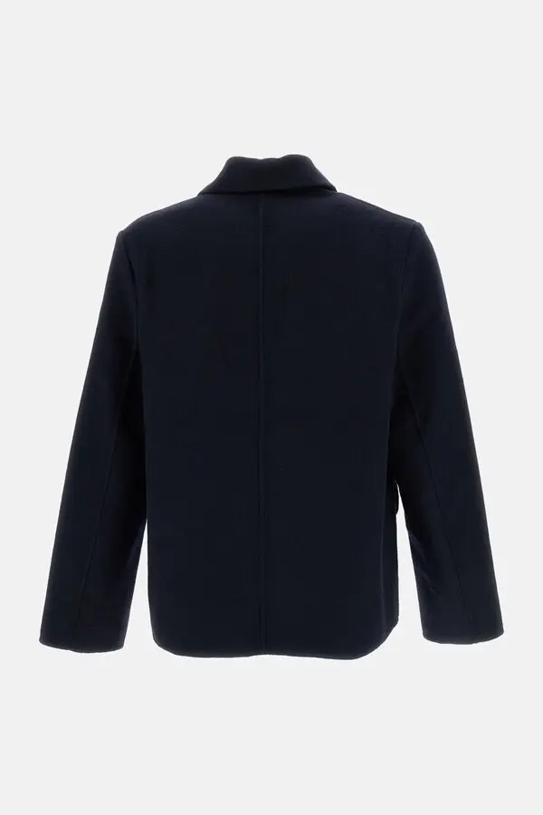 Paul Smith Giacca Workwear In Twill Di Lana