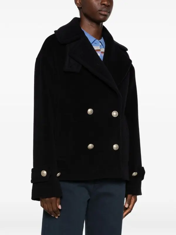 Tagliatore Sheila Wool Double-breasted Coat