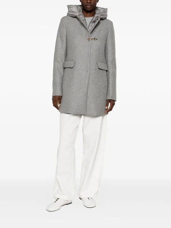 FAY Nylon Midi Parka Coat