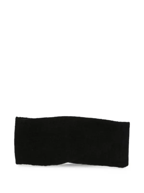 CORTANA Brano Wool Headband - Black