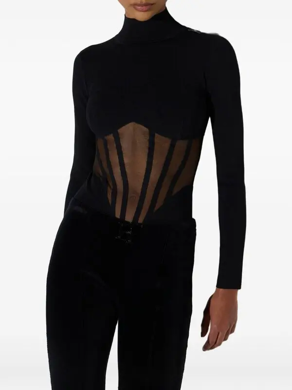 Elisabetta Franchi Tricot Bodysuit