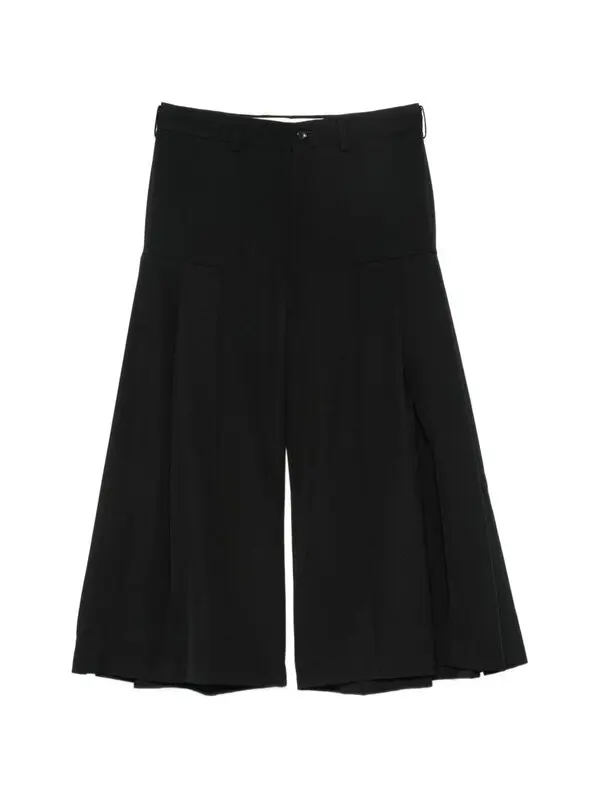 Comme Des Garçons Wool Wide-leg Trousers