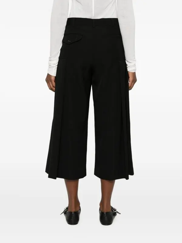 Comme Des Garçons Wool Wide-leg Trousers