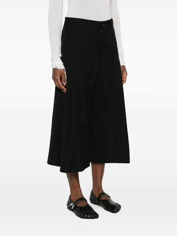 Comme Des Garçons Wool Wide-leg Trousers