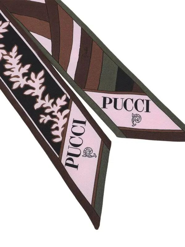 Emilio Pucci Printed Silk Foulard