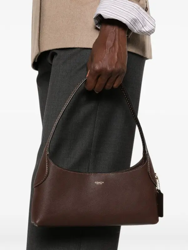 COACH Brooklyn 26 Leather Shoulder Bag - Brown