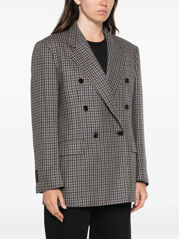 Tagliatore Wool Double-breasted Jacket - Blue