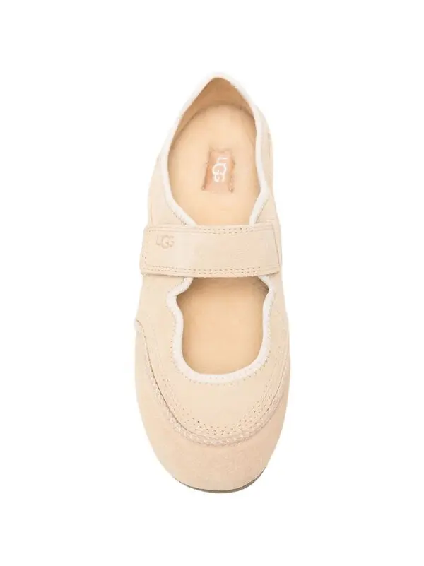 UGG Quill Mary Jane Ballet Flats - Beige