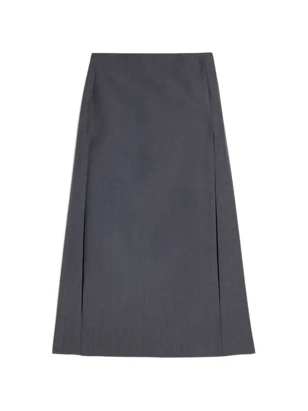 JIL SANDER Wool Long Skirt