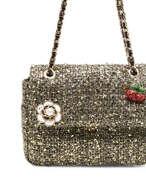 MINIME PARIS Tweed Shoulder Bag