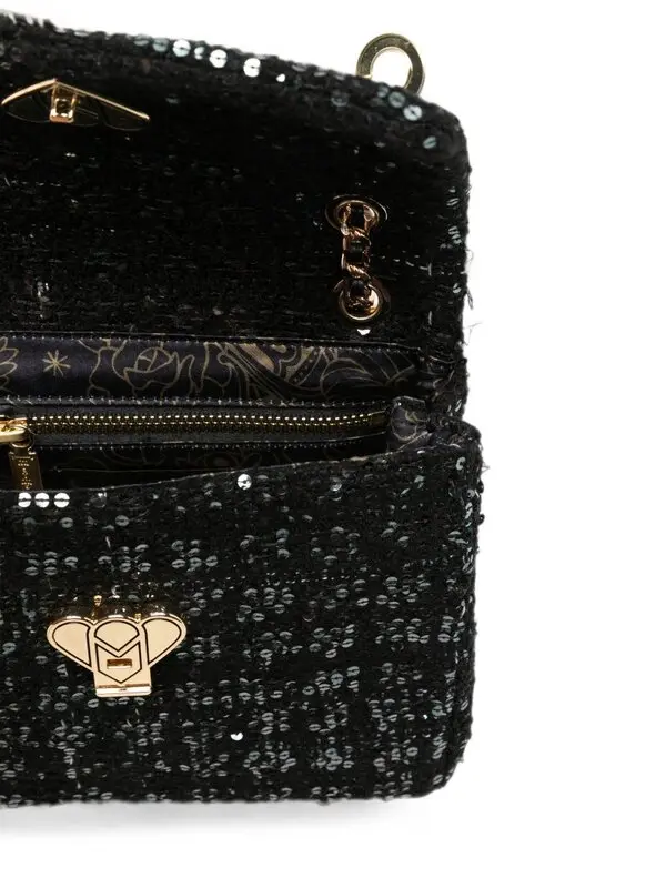 MINIME PARIS Wool Blend Shoulder Bag