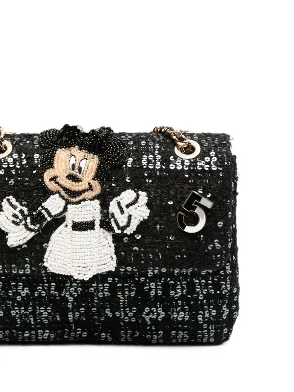 MINIME PARIS Wool Blend Shoulder Bag