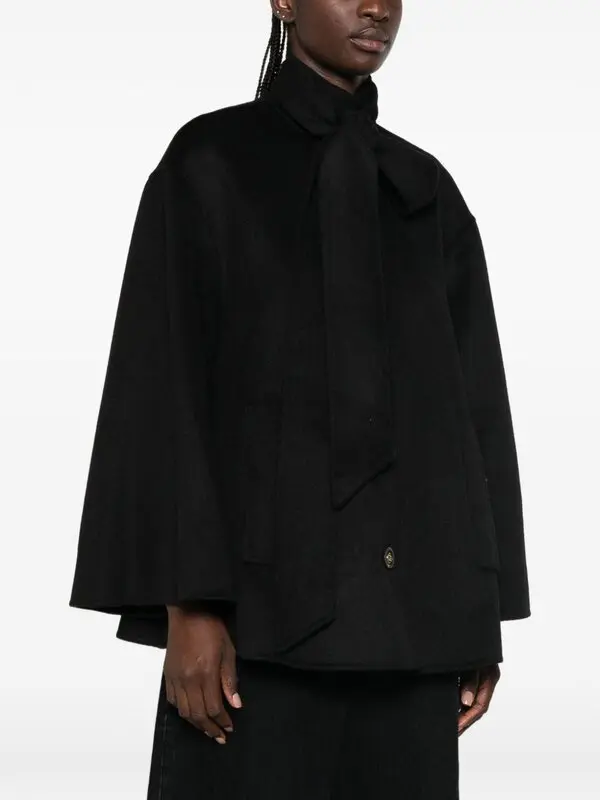 Zimmermann Valiant Wool Blend Coat - Black