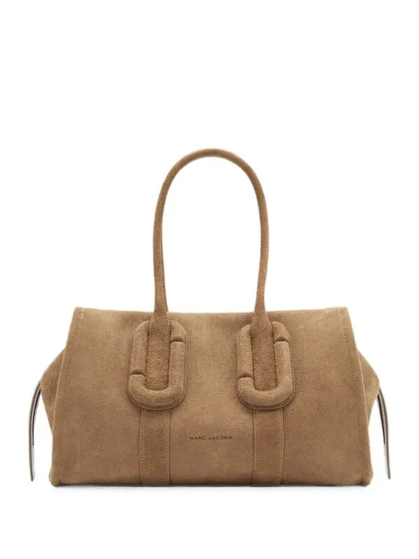 Marc Jacobs Carryall Suede Leather Tote - Brown