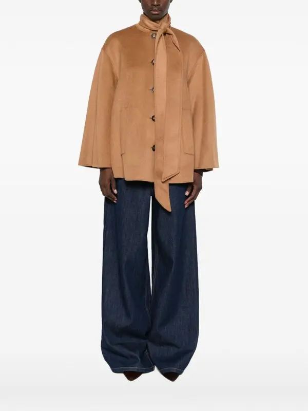 Zimmermann Valiant Wool Blend Coat - Beige