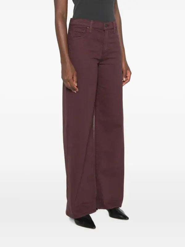 MOTHER Wide-leg Denim Jeans